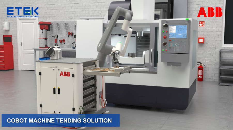 Cobot Machine Tending Solution